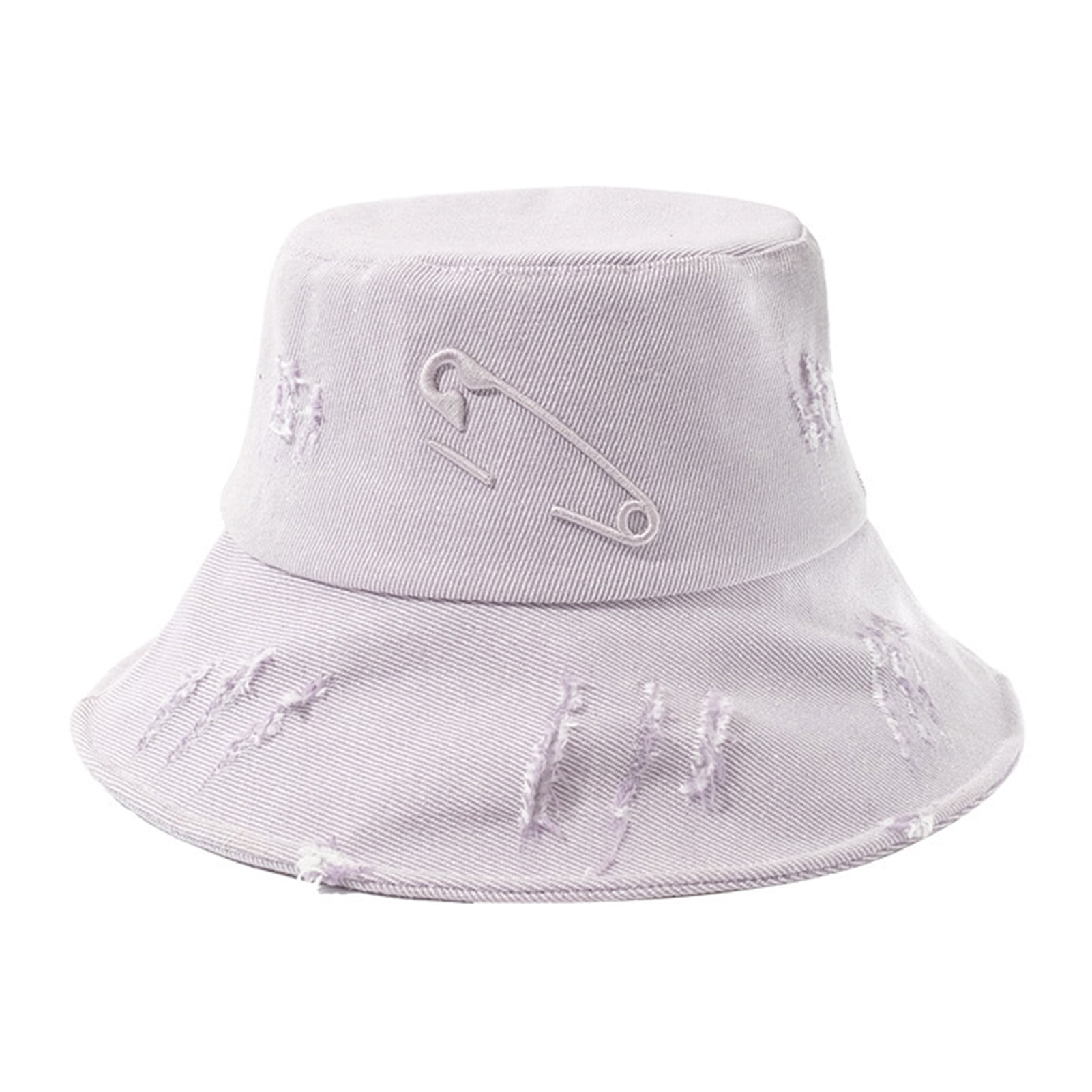 Women Bucket Hats Sun Beach Hat Teens Girls Wide Brim Summer Fisherman ...