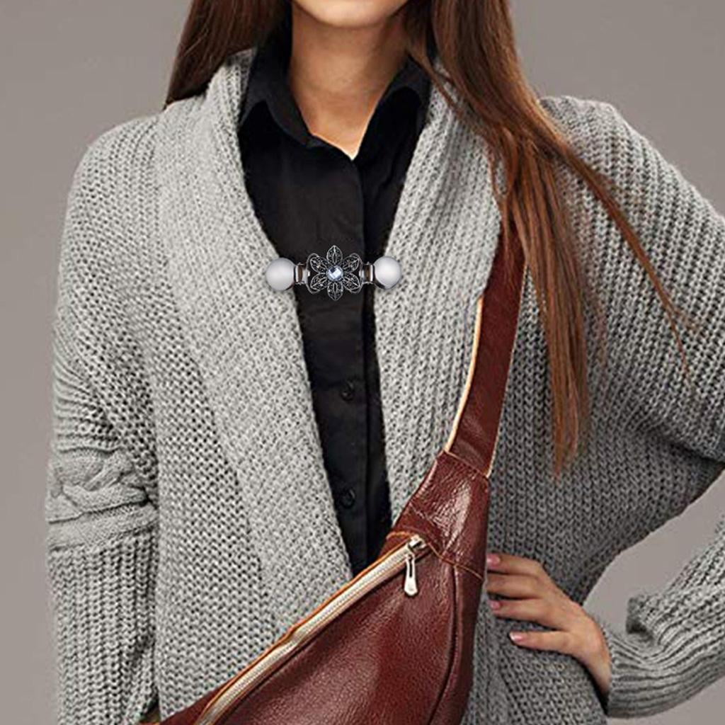 Segolike Women Cardigan Clips Oversize T-Shirt Dresses Shawl Clip ...