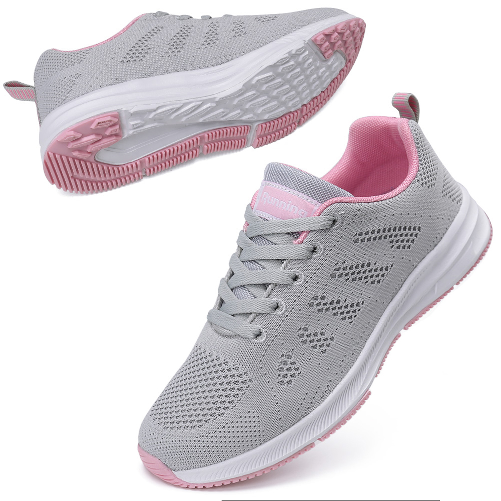 Ecetana Running Shoes for Women Casual Lightweight Tennis Walking ...