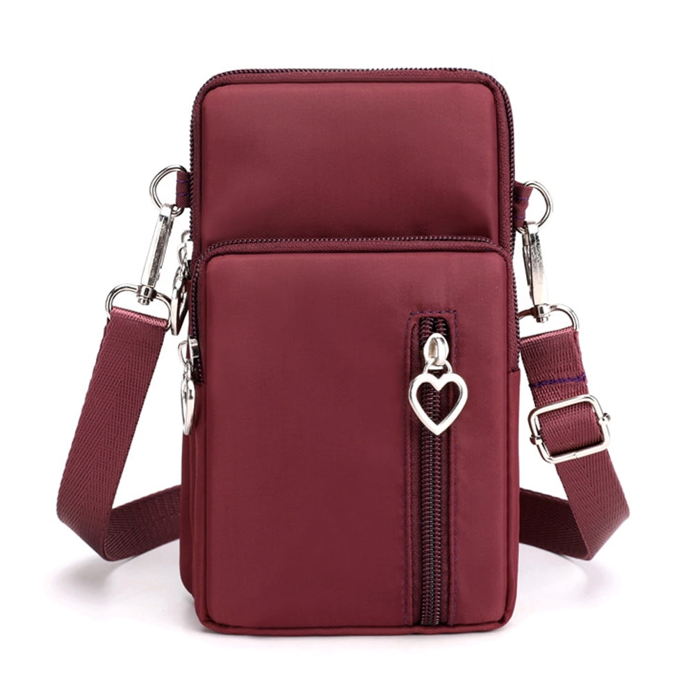 Women Cell Phone Purse Travel Crossbody Bag Wristband Sport Armband ...