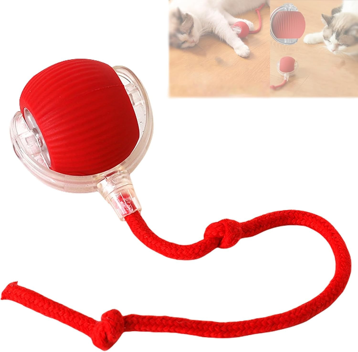 Women Clearance Interactive Rolling Cat Ball, 2025 New Interactive Cat ...