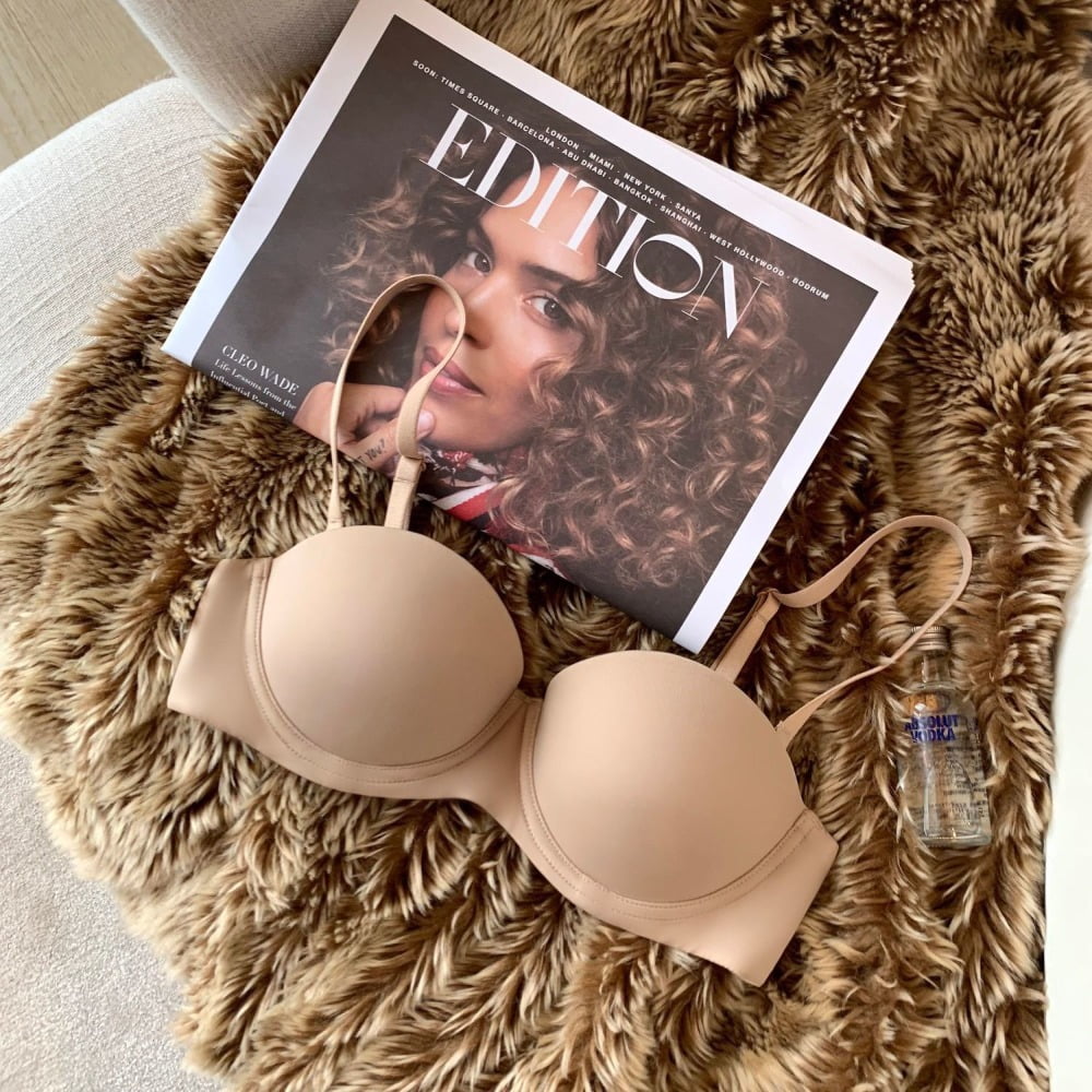 Women Comfort Solid Color 1/2 Cup Soft Underwear Push Up Bra Sexy Lingerie Seamless Bras NUDE M ...