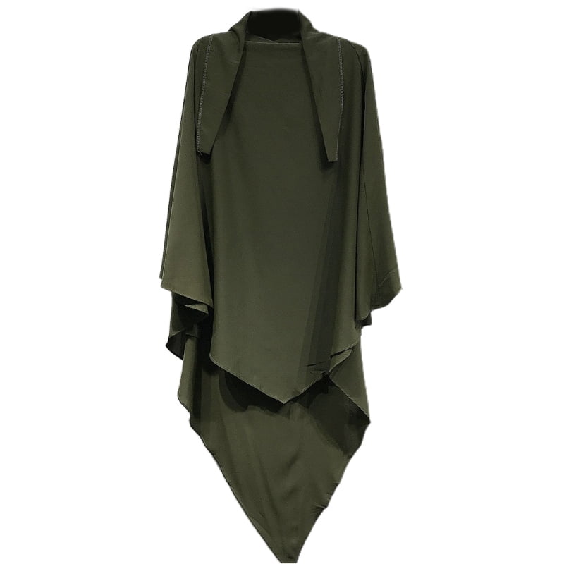 Women Cotton Hijab Long Scarf Turban Dubai Turkey Shawl Khimar Prayer ...