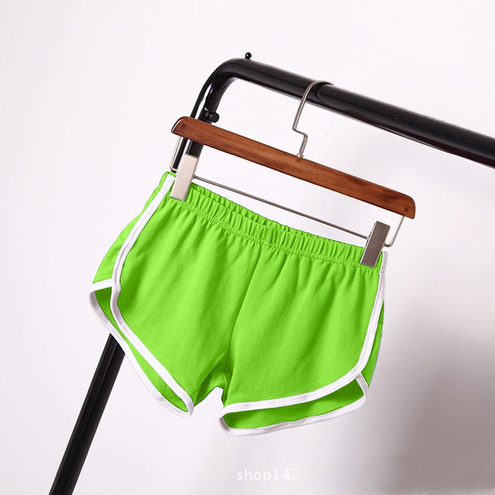 Women Cotton Running Athletic Cute Shorts -Gym Yoga Summer Active Dance ...