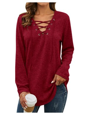 Lace Hem Tops