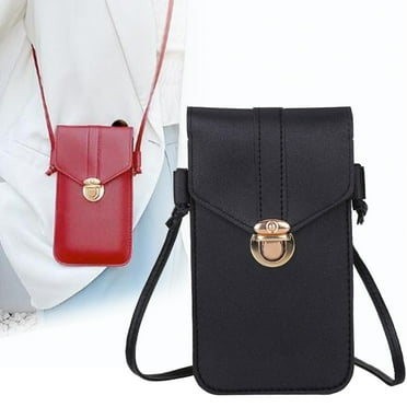 Deago Lightweight Leather Phone Purse, Small Crossbody Bag Mini Cell ...