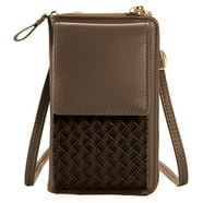 Crossbody Cell Phone Bag Wallet RFID Women's Wallet Small Tote Zipper ...