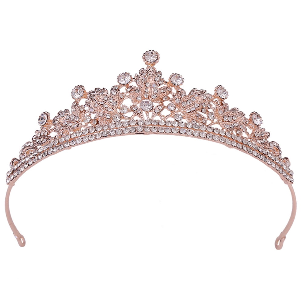 Women Crowns Party Prop with Sparkling Headgear Chic Jewelry for Bride ...