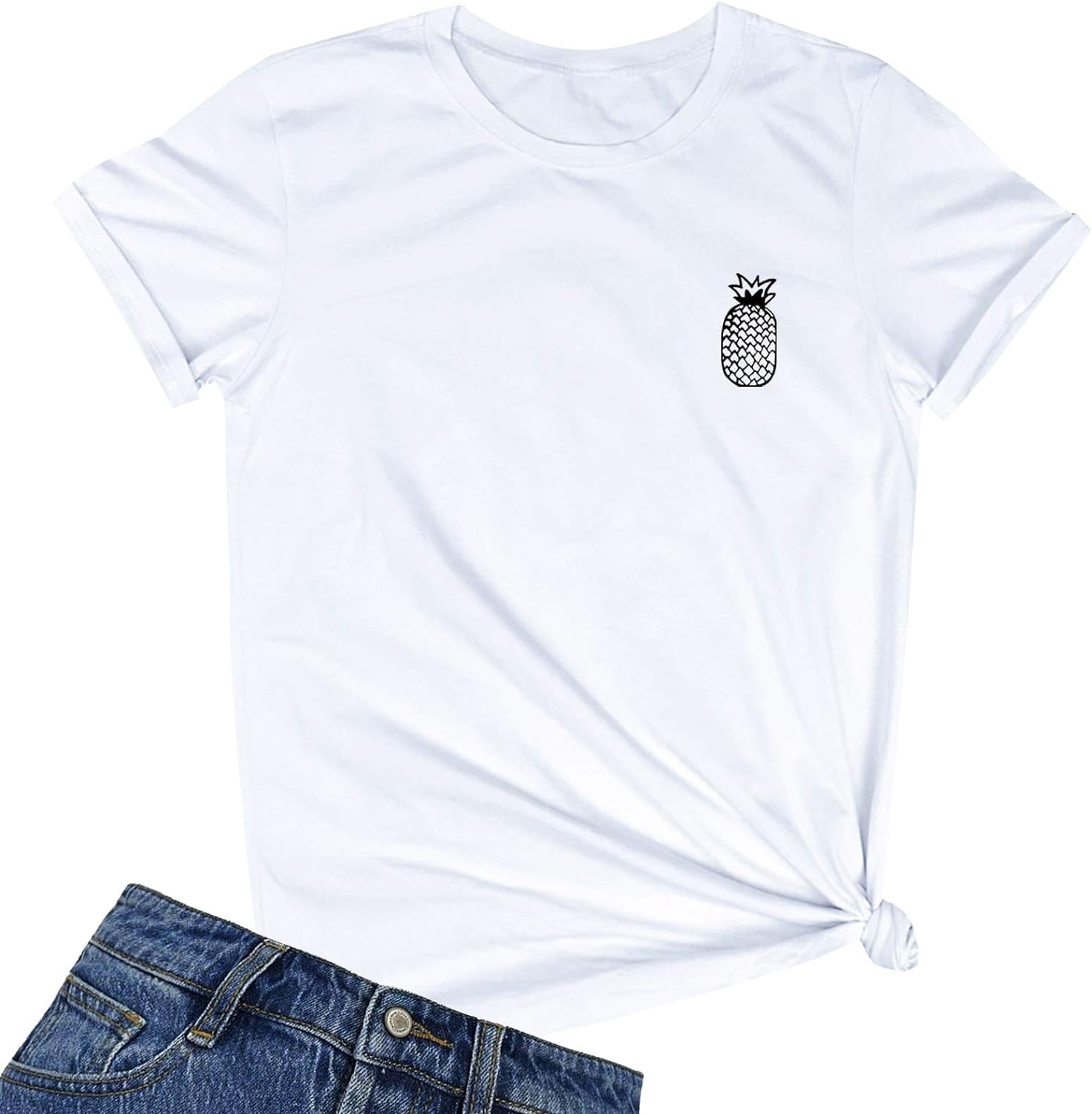 Women Cute Graphic T Shirts Teen Girls Summer Funny Tops - Walmart.com