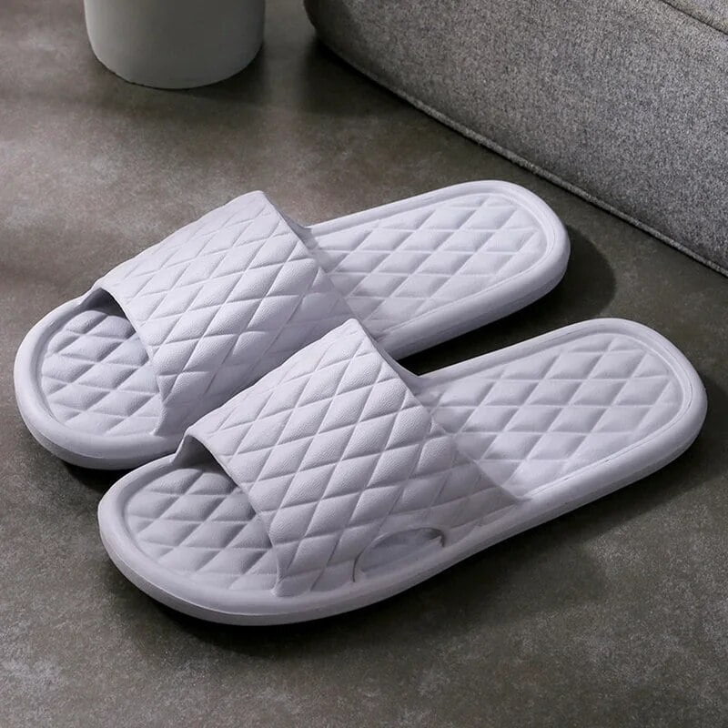 Women Cute Soft Slippers Bathroom Slides Thick Bottom Home Outdoor ...