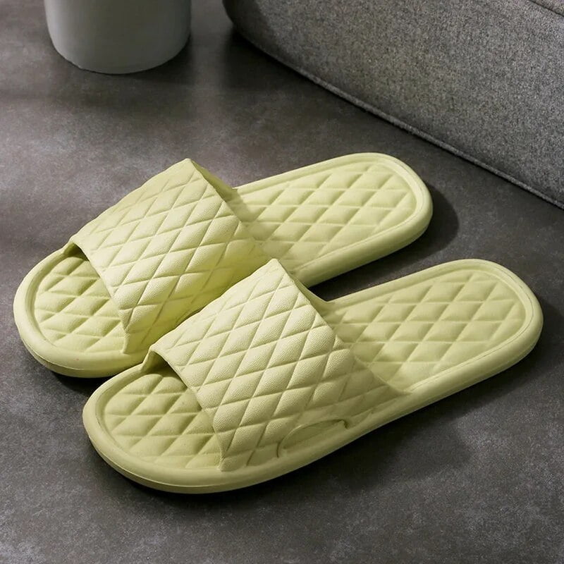 Women Cute Soft Slippers Bathroom Slides Thick Bottom Home Outdoor ...