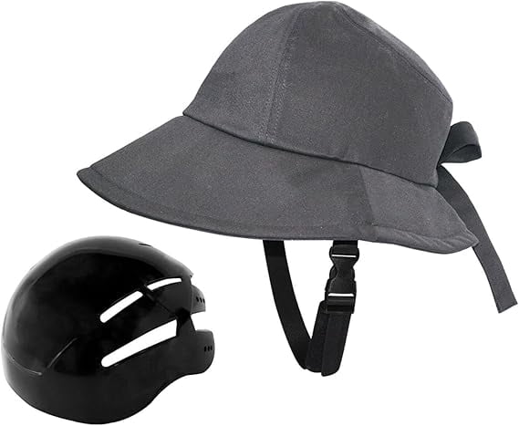 Women Cycling Helmet for Sun Hat with Bike Helmet Fashion Breathable ...