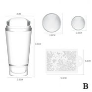 Salon Perfect French Nail Stamper, DIY French Tips, Flawless Smile Line ...