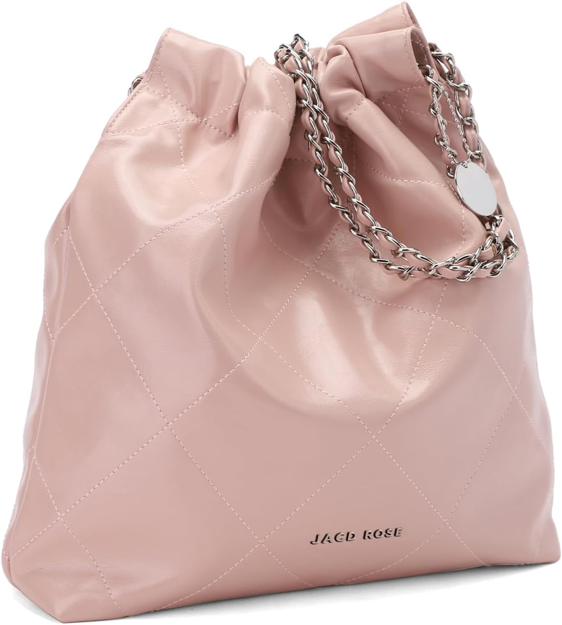 Women Drawstring Bucket Tote Crossbody Bag, Soft Leather Woven Bucket ...