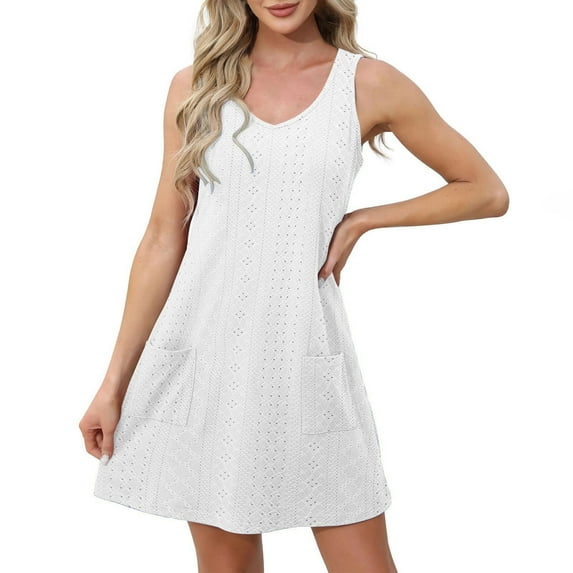 Women Dresses halter dress V Neck Aline Dress Spring Fall Dresses ...