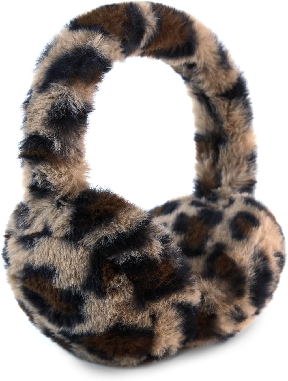 Women Ear Muffs Winter Girls Earmuffs Fuzzy Kids Ear Muff Cute Fluffy ...