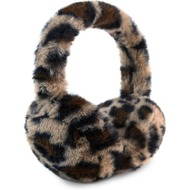 Women Ear Muffs Winter Girls Earmuffs Fuzzy Kids Ear Muff Cute Fluffy ...