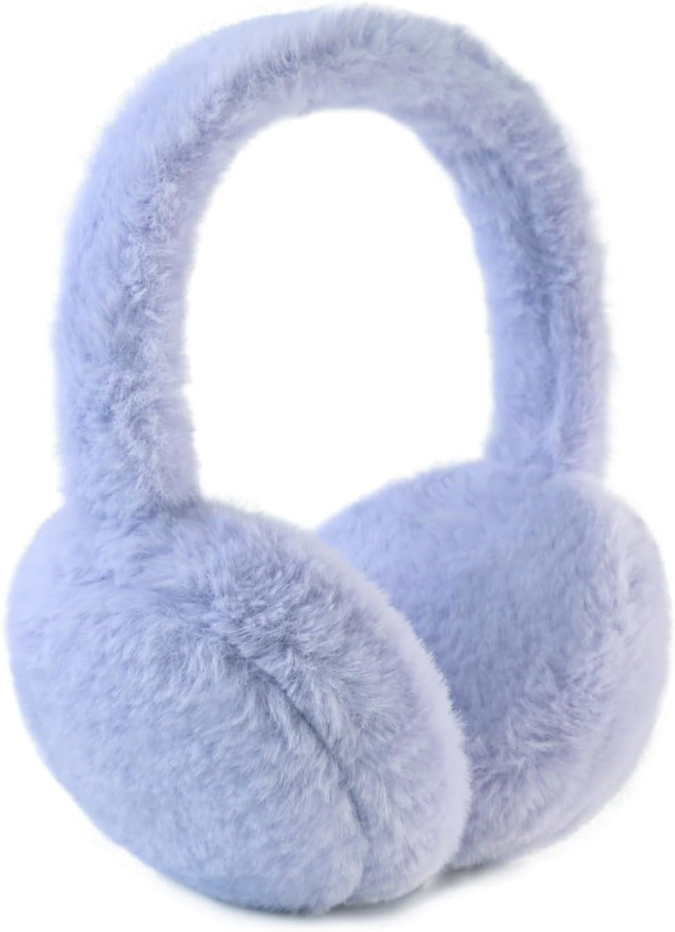 Women Ear Muffs Winter Girls Earmuffs Fuzzy Kids Ear Muff Cute Fluffy Ear Warmers Foldable Ear ...