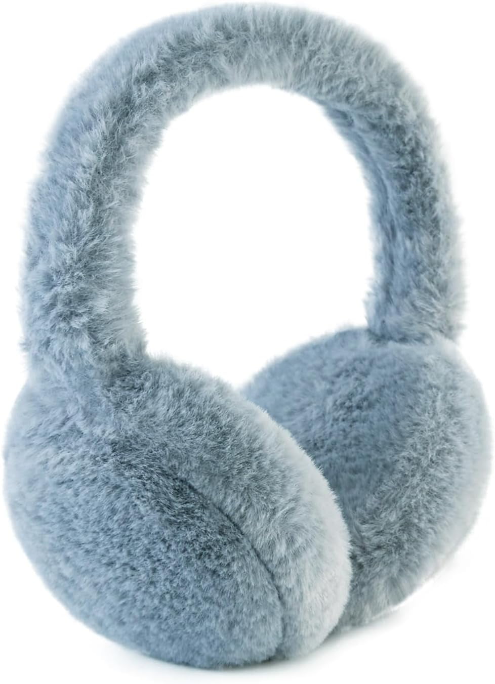 Women Ear Muffs Winter Girls Earmuffs Fuzzy Kids Ear Muff Cute Fluffy ...