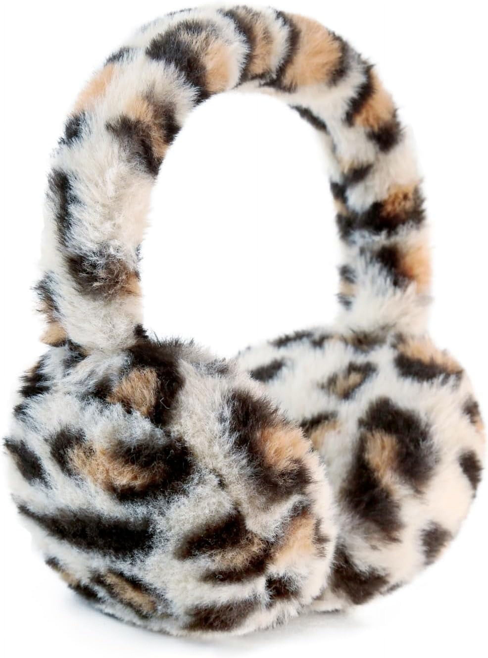 Women Ear Muffs Winter Girls Earmuffs Fuzzy Kids Ear Muff Cute Fluffy ...