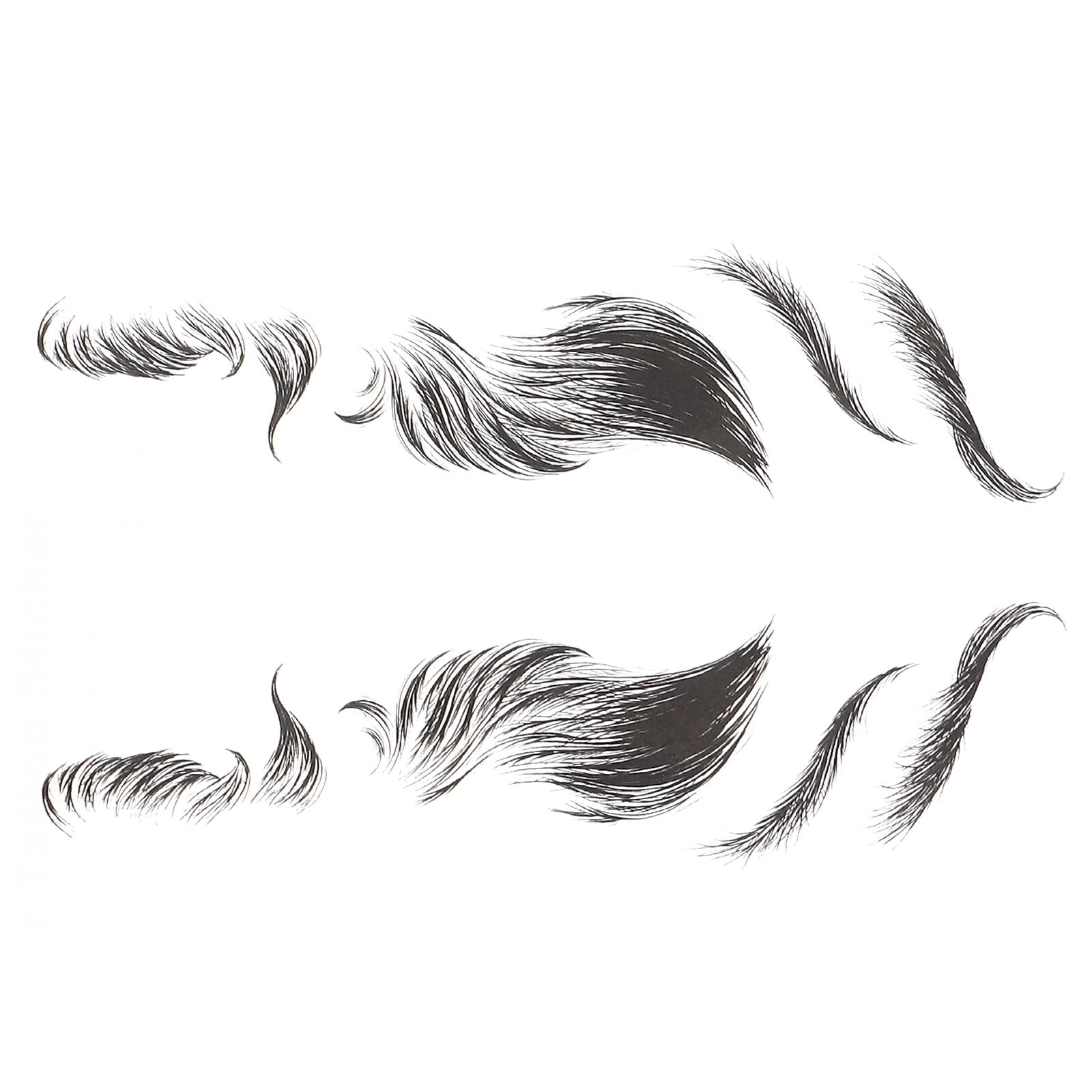 Women Edges Hairstyles Tattoo Hair Tattoo Sticker Edge Hair Waterproof ...