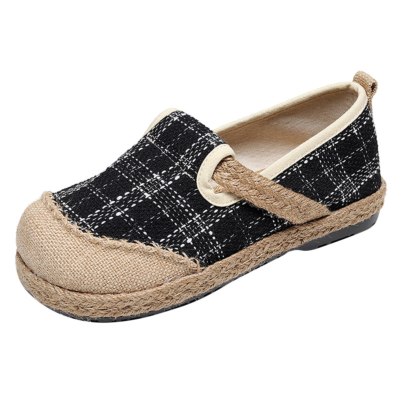 Women Ethnic Style Embroidered Single Shoes Soft Comfortable And ...