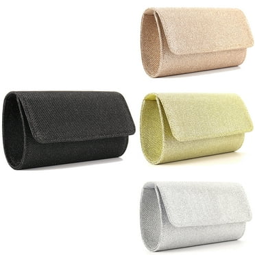 Floral Beaded Purses for Women- Gold Black Clutch Evening Bags for ...