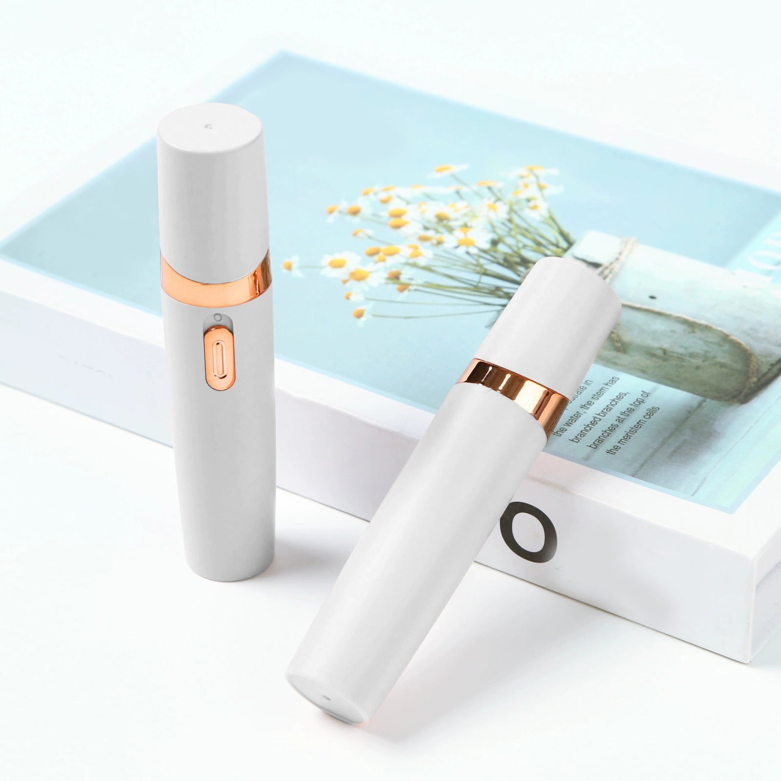 Women Face Epilator Cordless Rechargeable Epilator for Women 2-in-1 ...