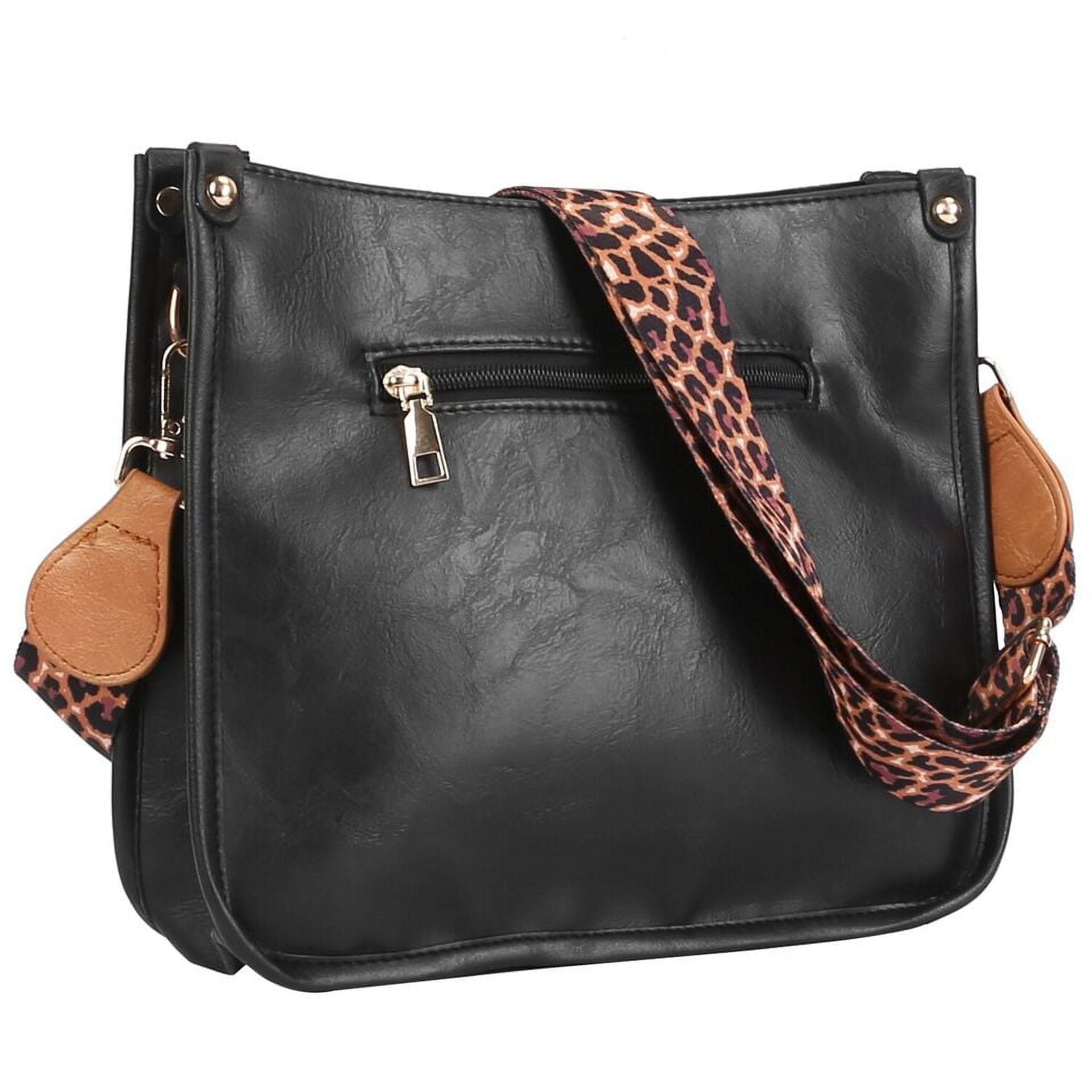 Women Fashion Leather Crossbody Shoulder Bag Purse Handbag with ...