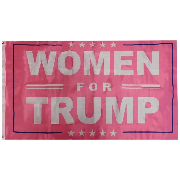 Women For Trump Pink 3x5 Polyester Flag. - Walmart Business Supplies