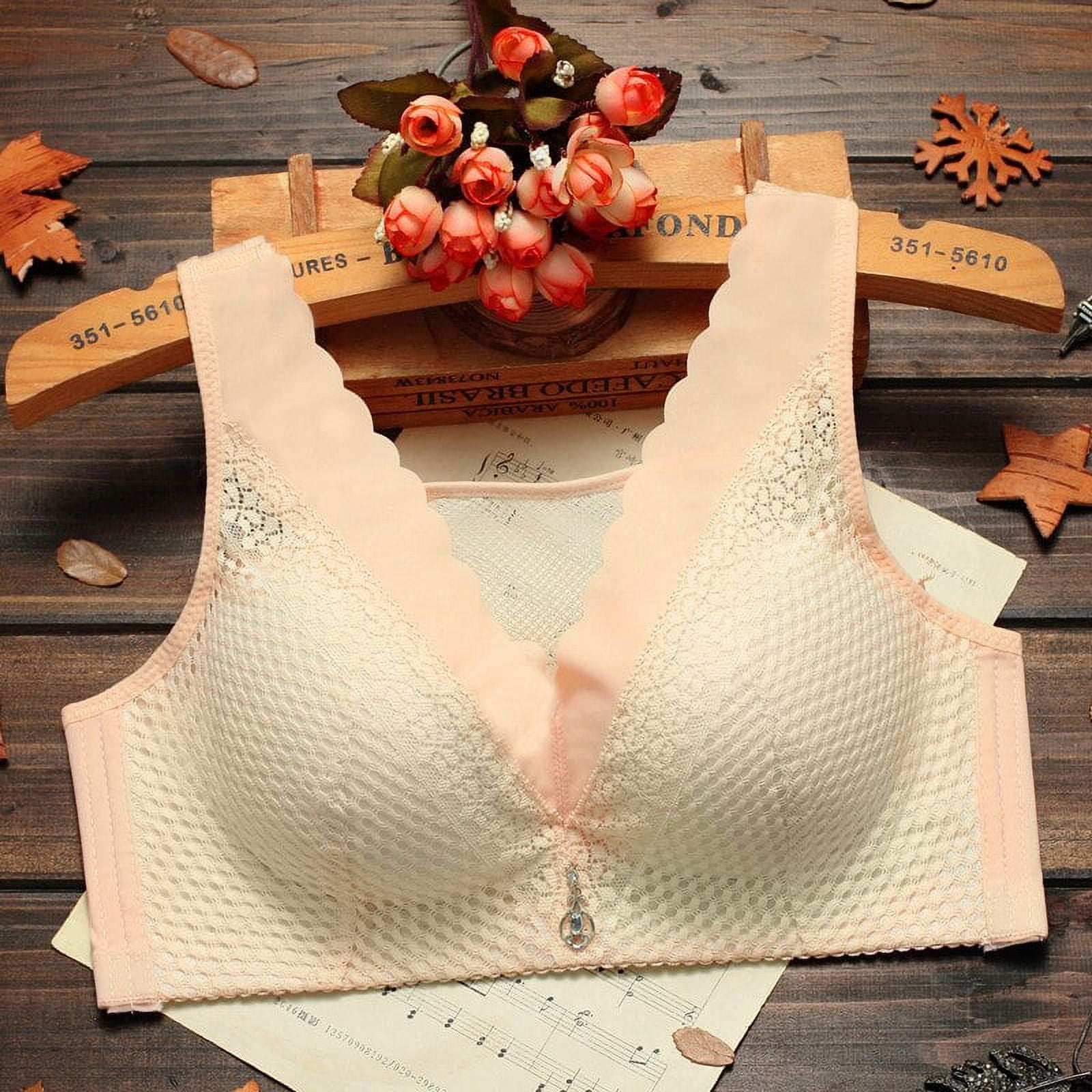 Women' Full Coverage Bra Wirefree Seamless Bra Wirefree Bra with ...