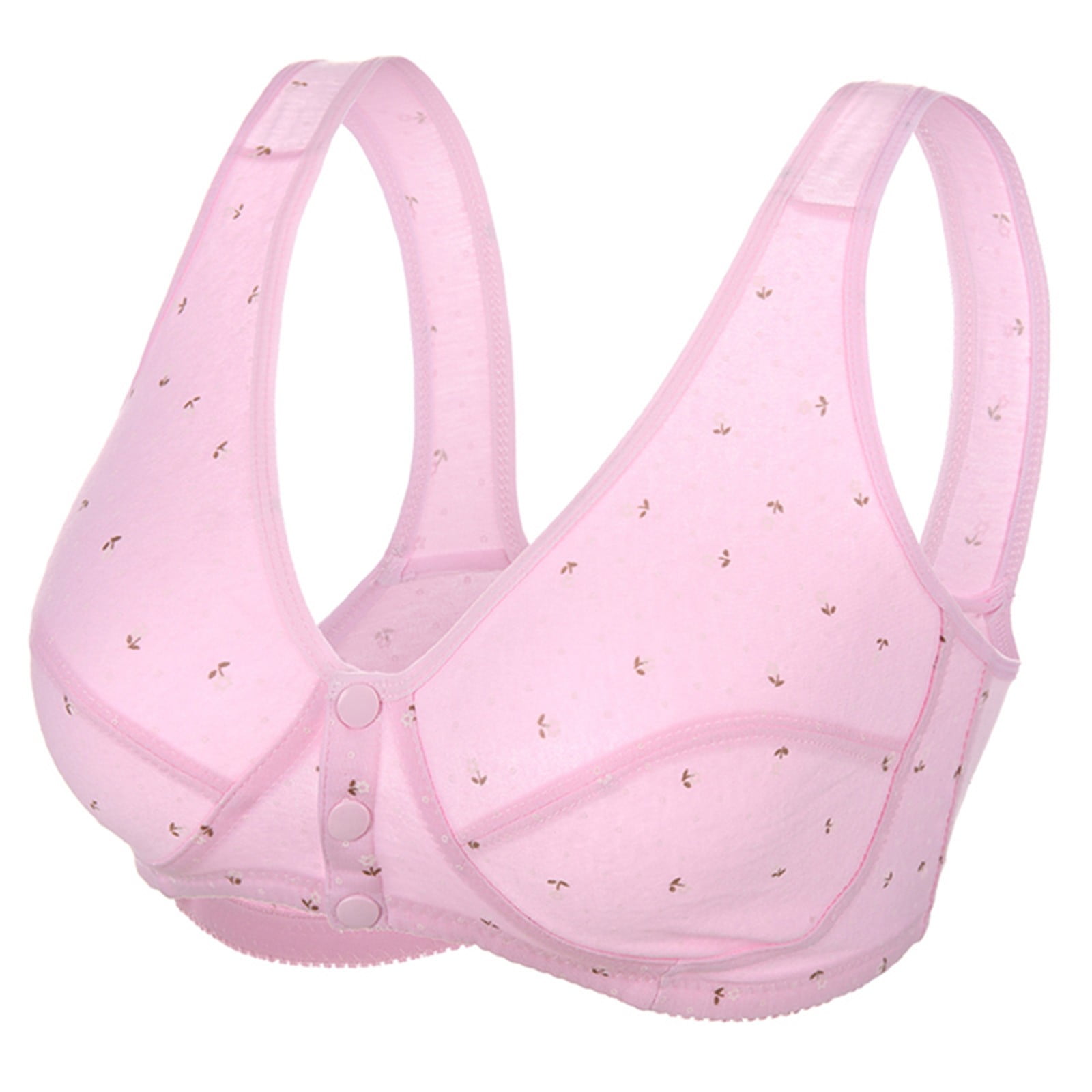 Women Full Support Front Closure Bras For Sagging Breasts Uplift Front