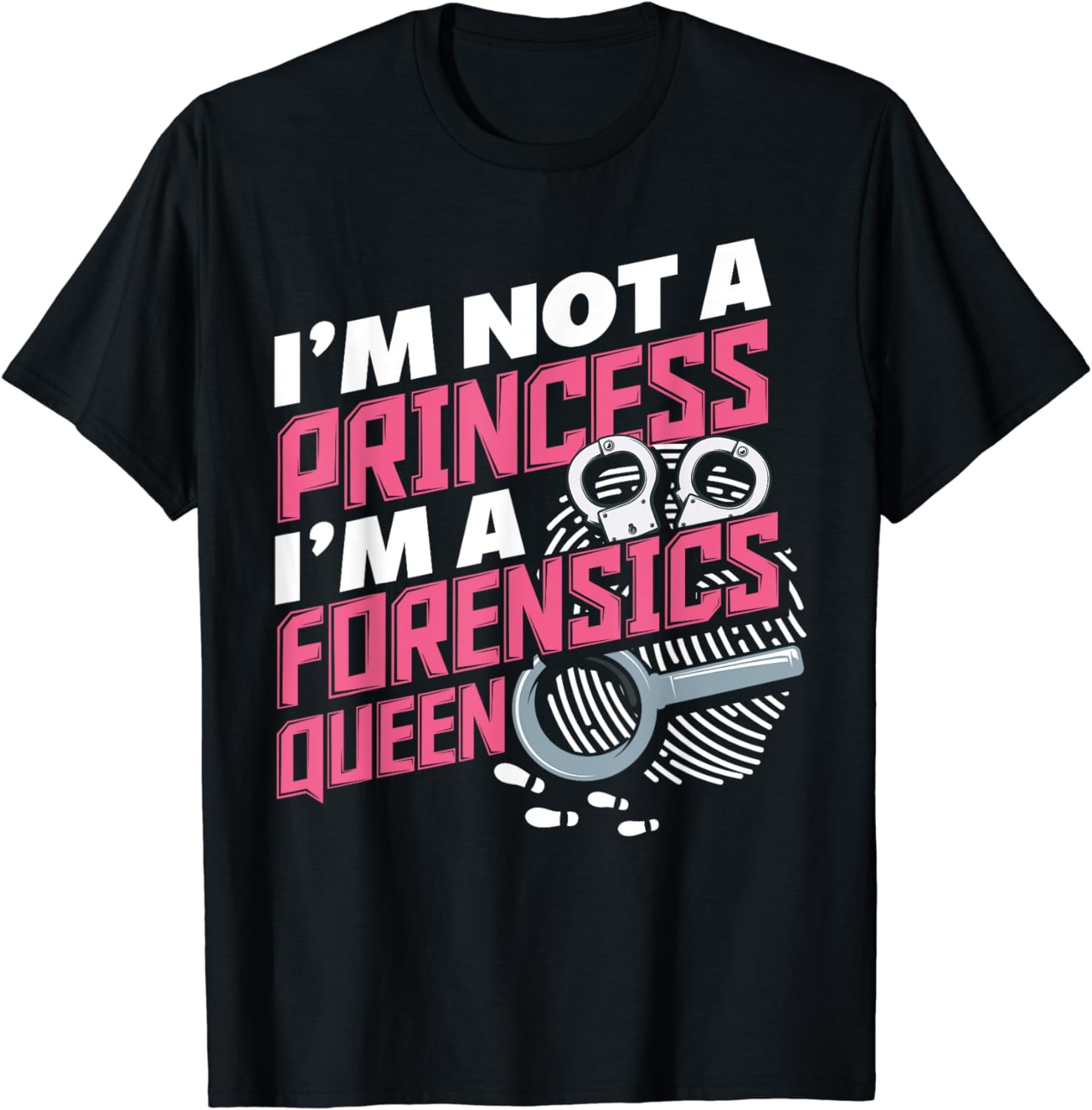 Women Funny Forensics Science Criminology Student T-Shirt - Walmart.com