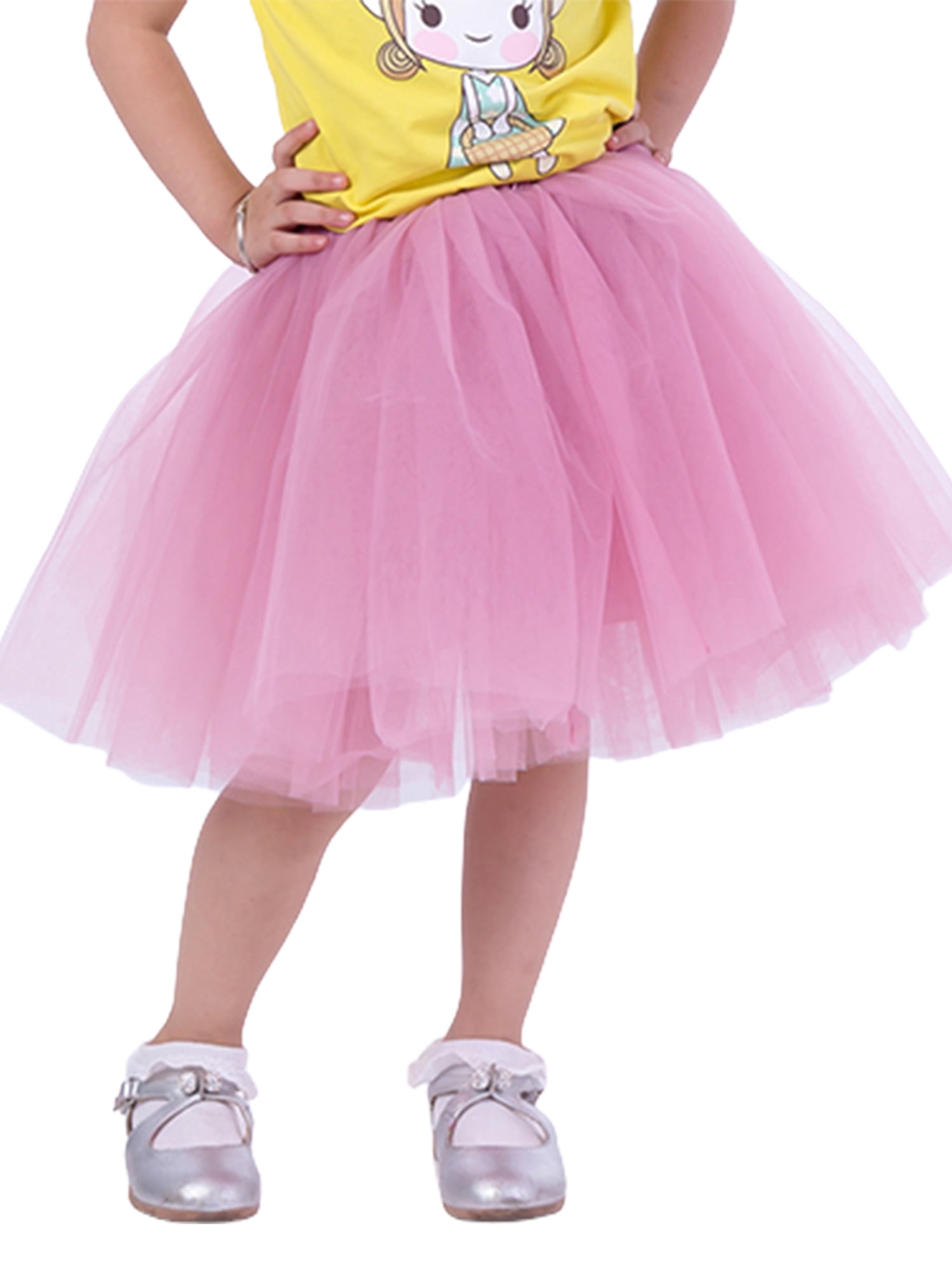 Women Girls Princess Ballet Tulle Tutu Skirt Wedding Party Evening Prom ...