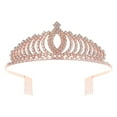 Women Girls Princess Elegant Crown With Combs Bridal Wedding Prom ...