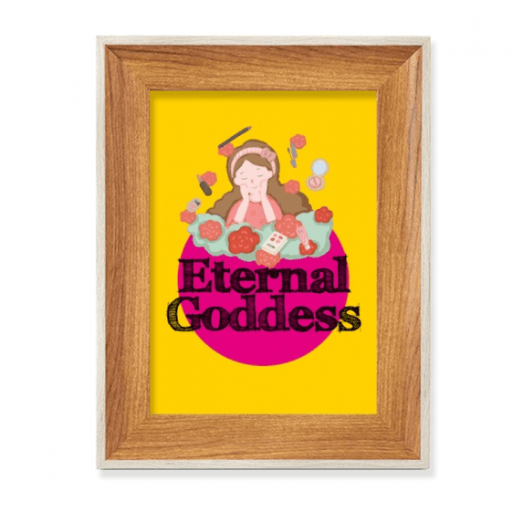 Women Goddess Beautiful Praise Desktop Wooden Photo Frame Display ...
