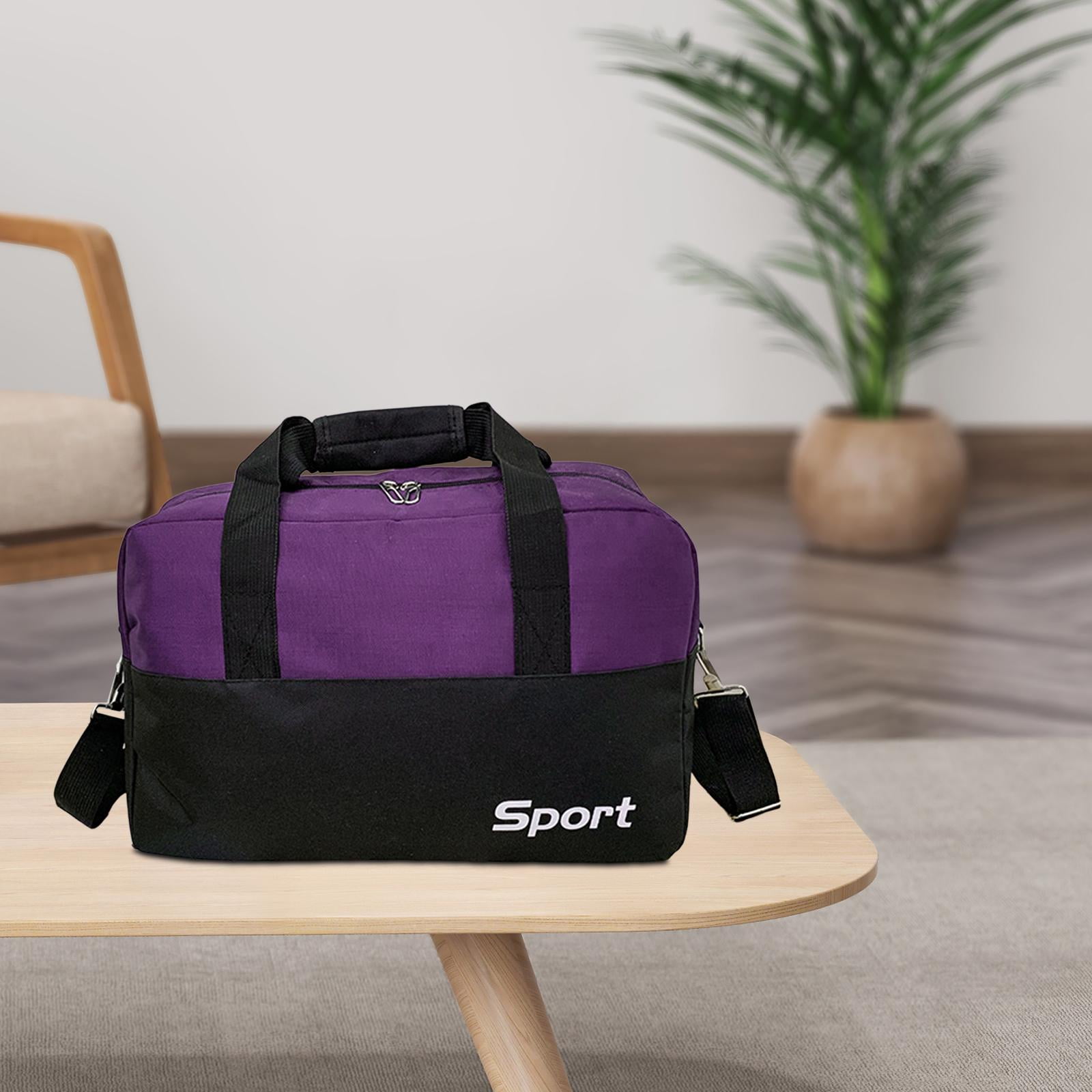 Women Gym Bag Nylon Durable Overnight Weekender Bag for Workout Sports ...