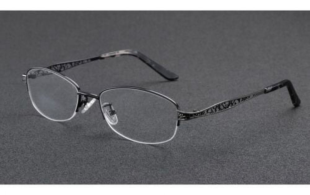 Women Half Rimless Transition Photochromic Reading Glasses Readers ...