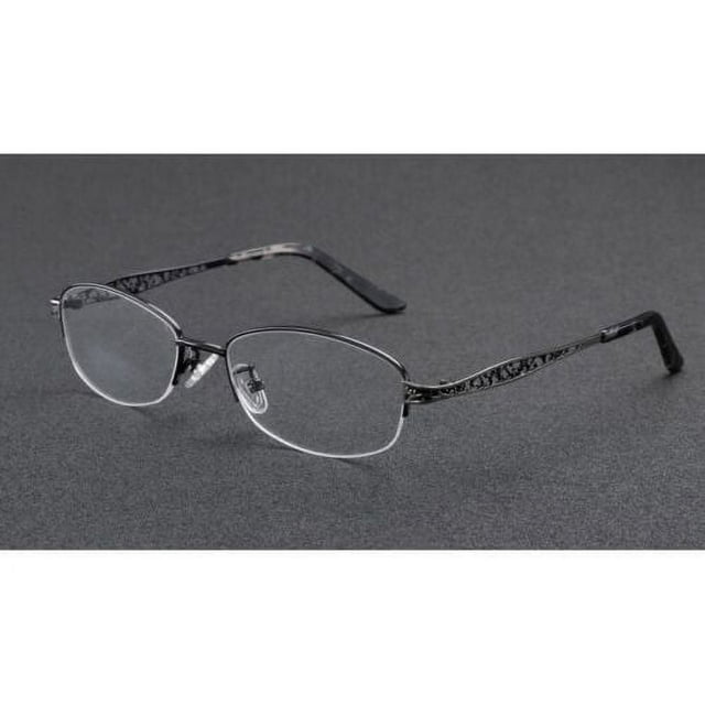 Women Half Rimless Transition Photochromic Reading Glasses Readers ...
