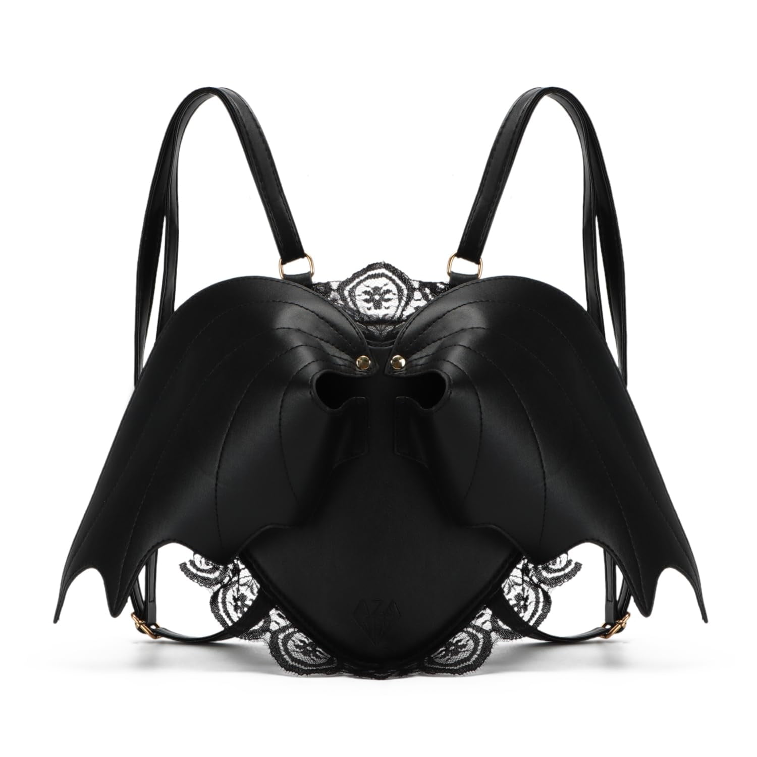 Women Halloween Purse Bat Wing Goth Handbags Black Gothic Backpack ...