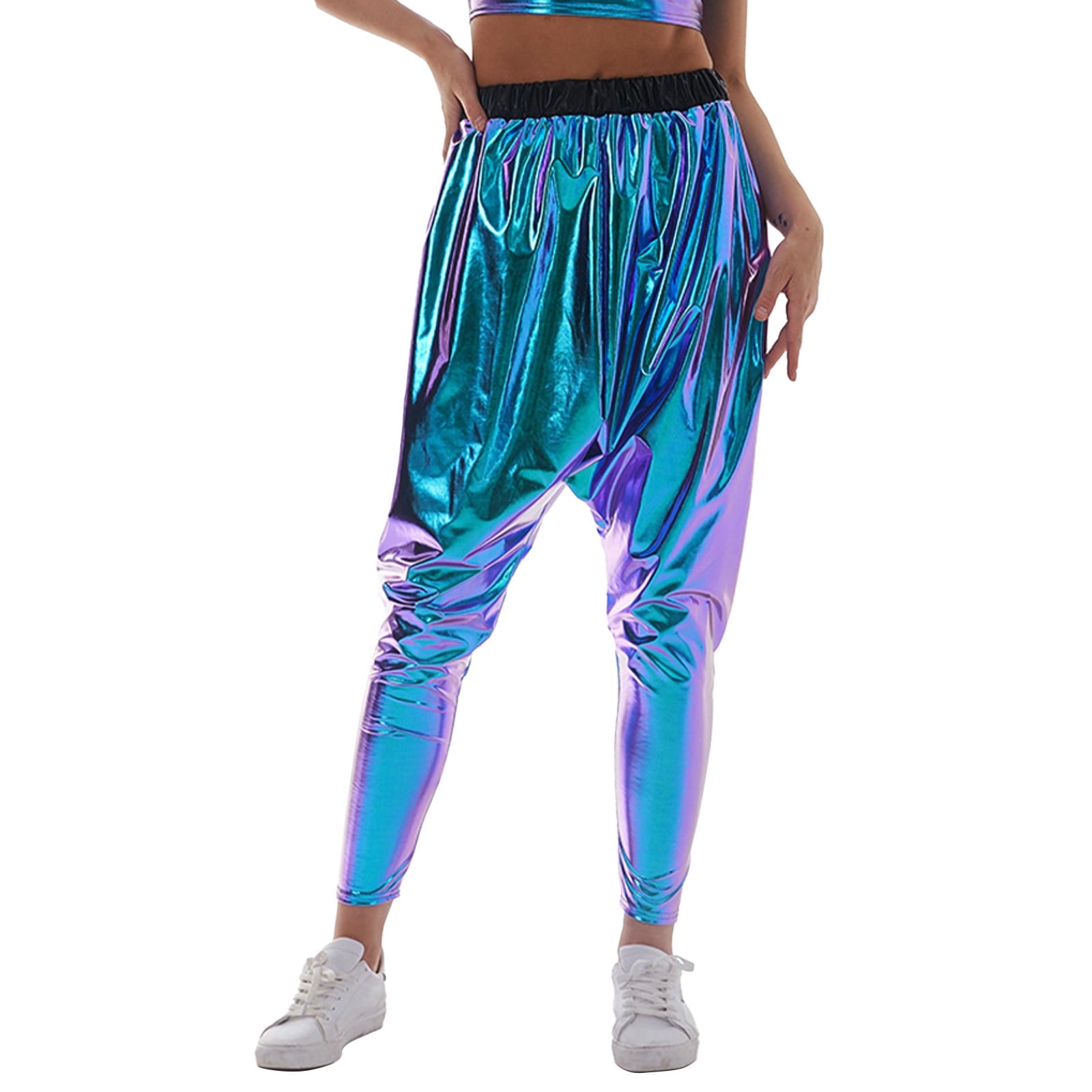 Women Harem Pants Drop Crotch Party Night Dance Fashion Big Size Baggy ...