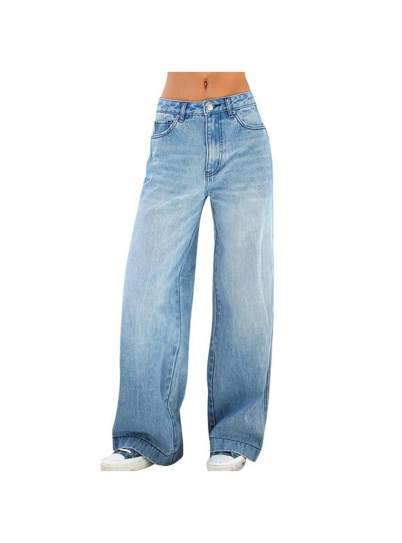 Womens Baggy Jeans