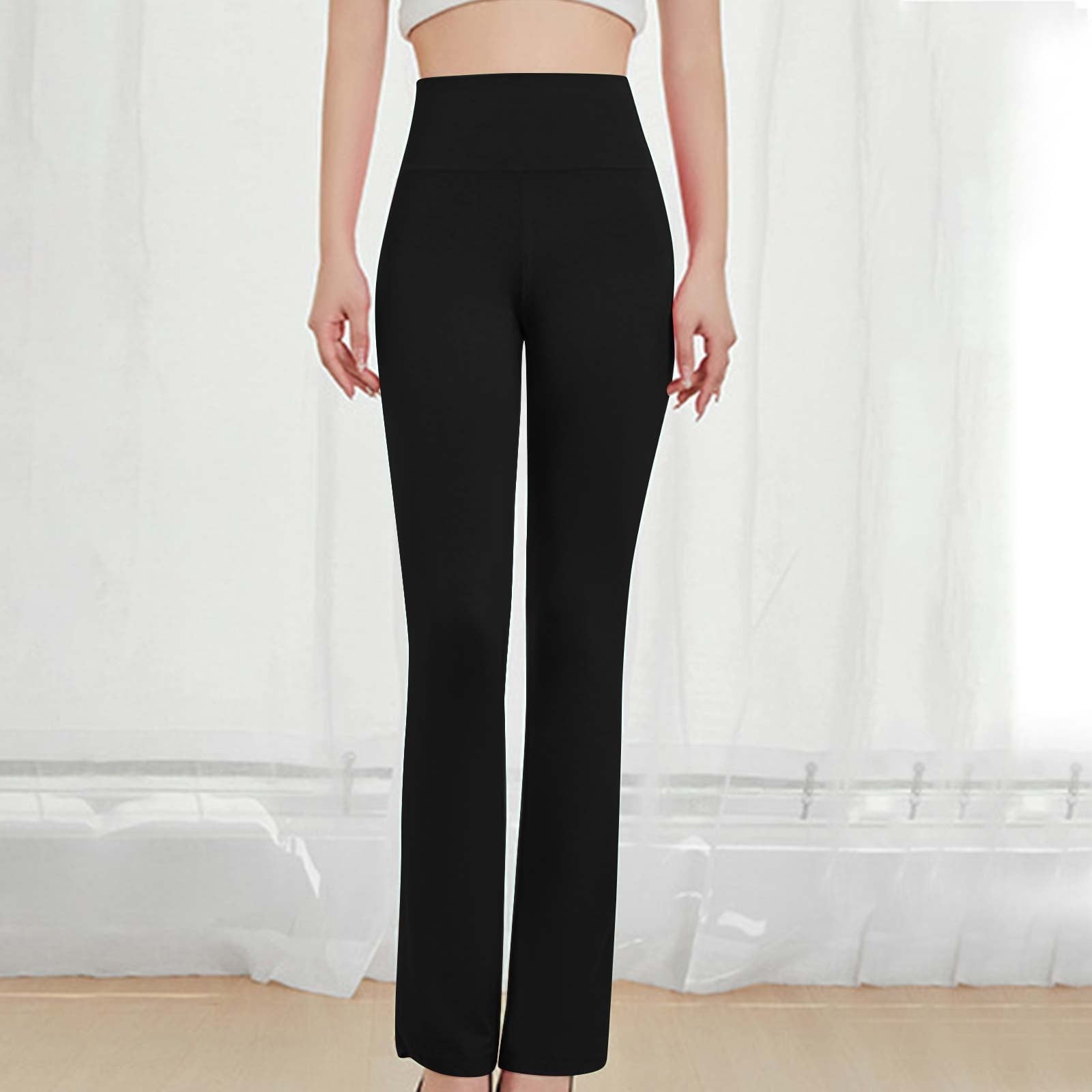 Women High-Waisted Slim Fit Modal Yoga Pants, Warm Up Pants for Dancing ...