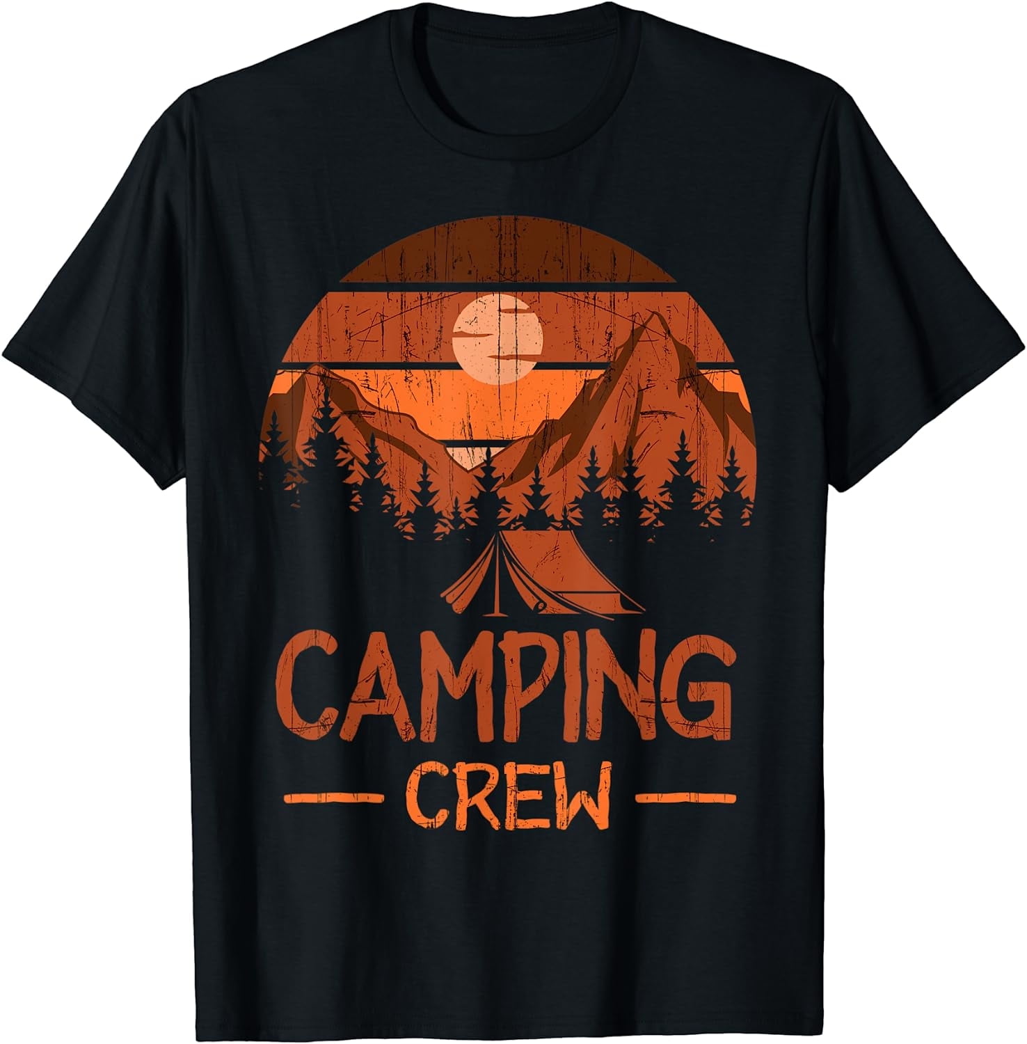 Women Hiking Camp Matching Campfire Summer Vacation Camping Crew T ...