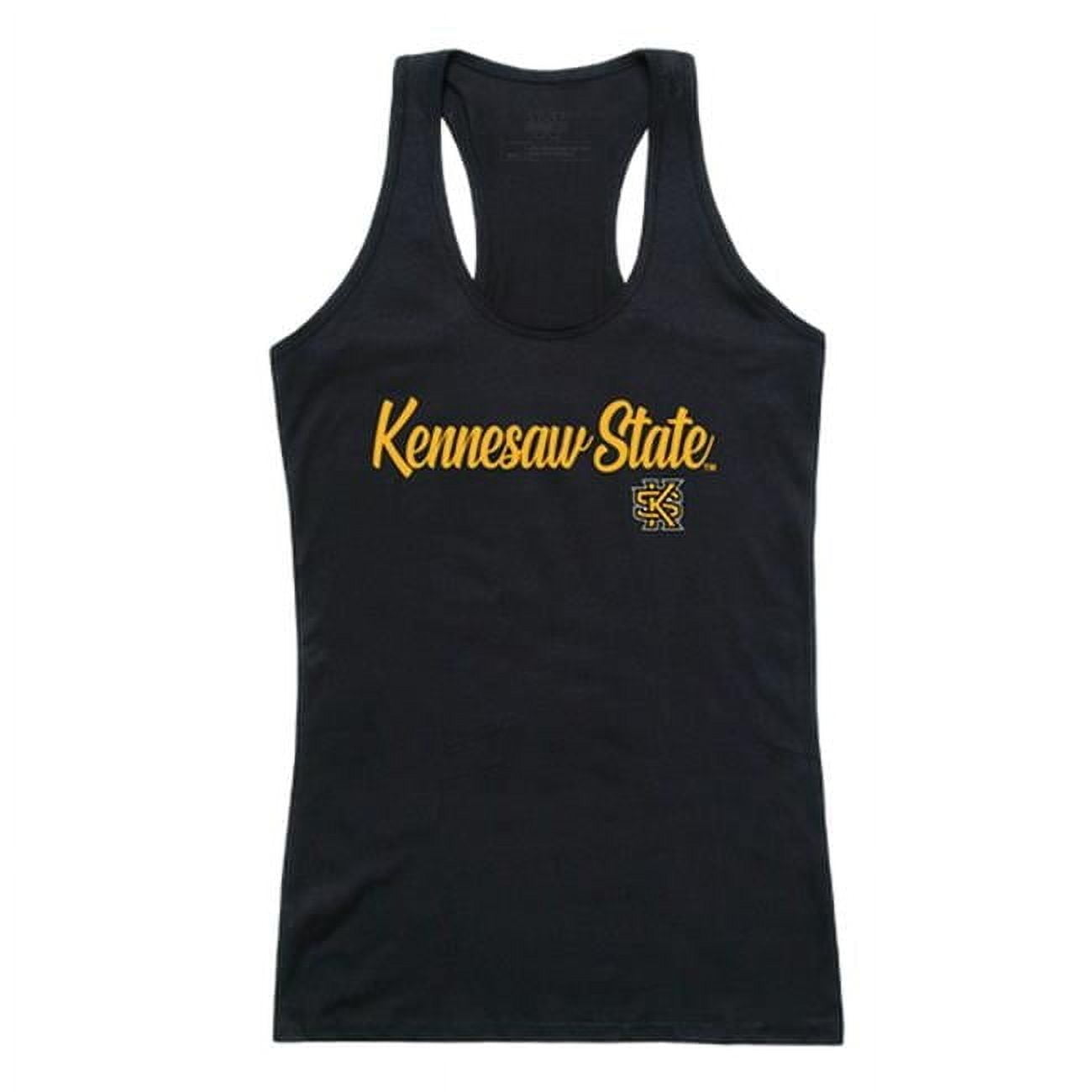 Women Kennesaw State Owls Script Tank T-Shirt, Black - Large - Walmart.com