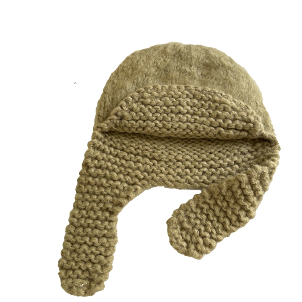 Women Knitted Hat Winter Warm Cold Weather Headwear Outdoor Thermal ...