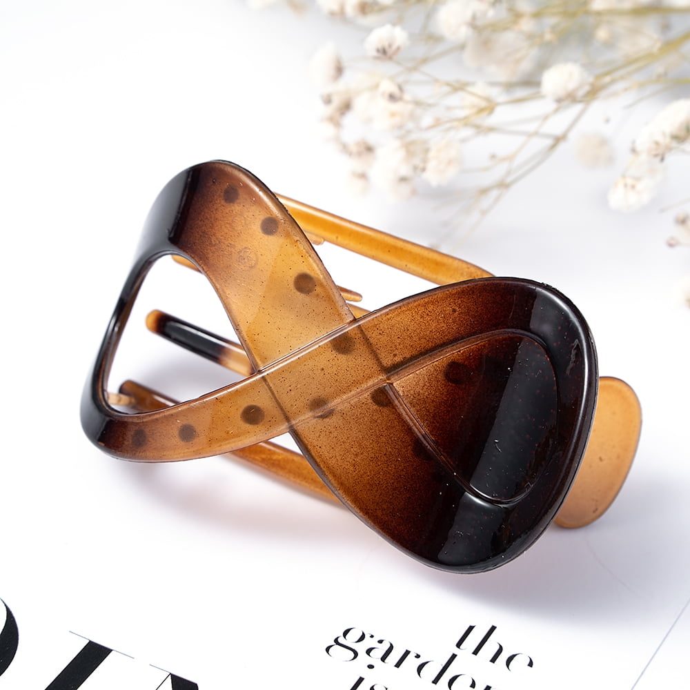 Women Large Hair Clamp Hair Clip Seamless Plastic Duckbill Claw for ...