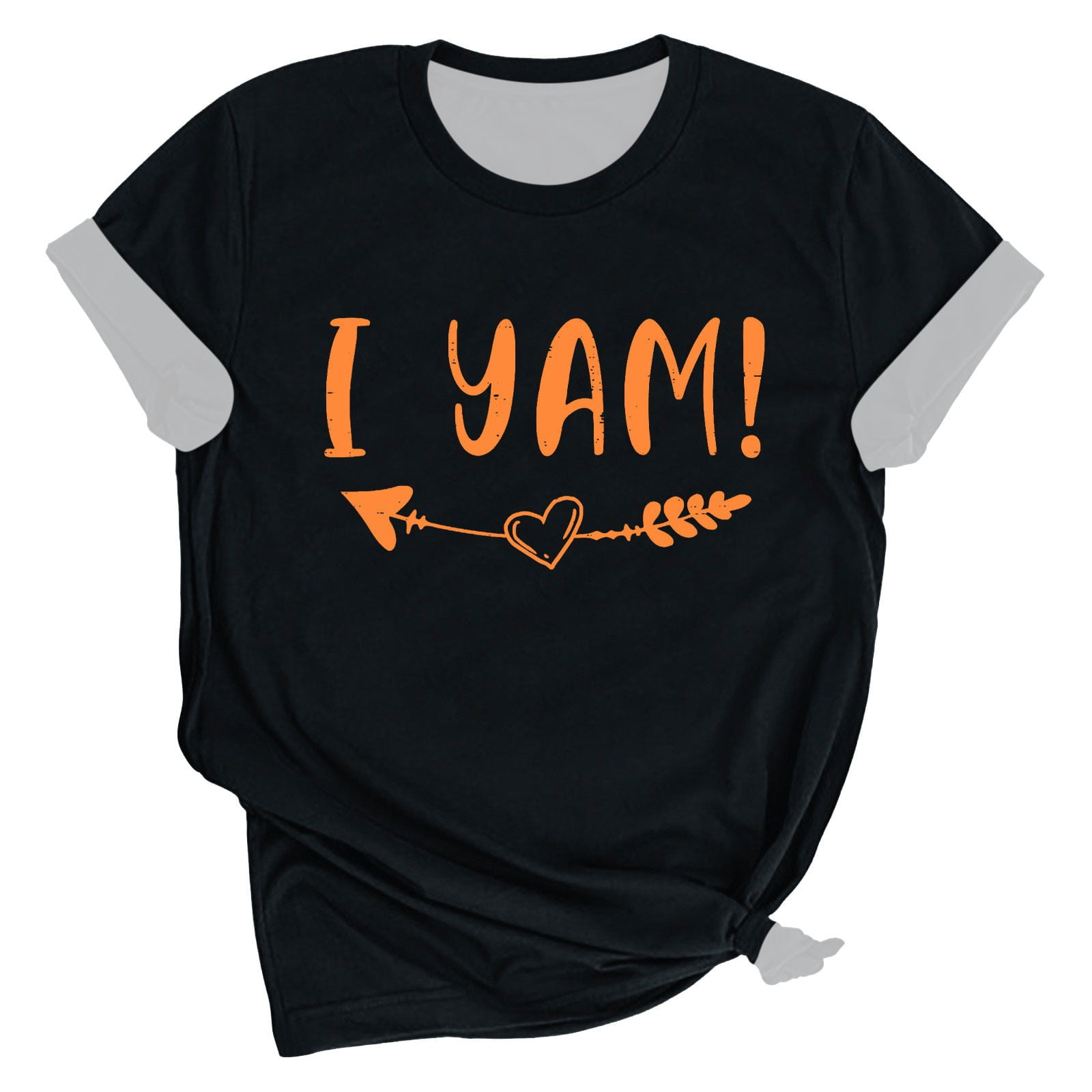 Women Letters Print Tee She's My Sweet Potato I Yam Shirt Couples ...