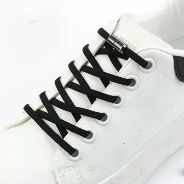 3 Pairs Lazy No Tie Elastic Tieless Flat Lock Laces Shoe Laces Strings ...