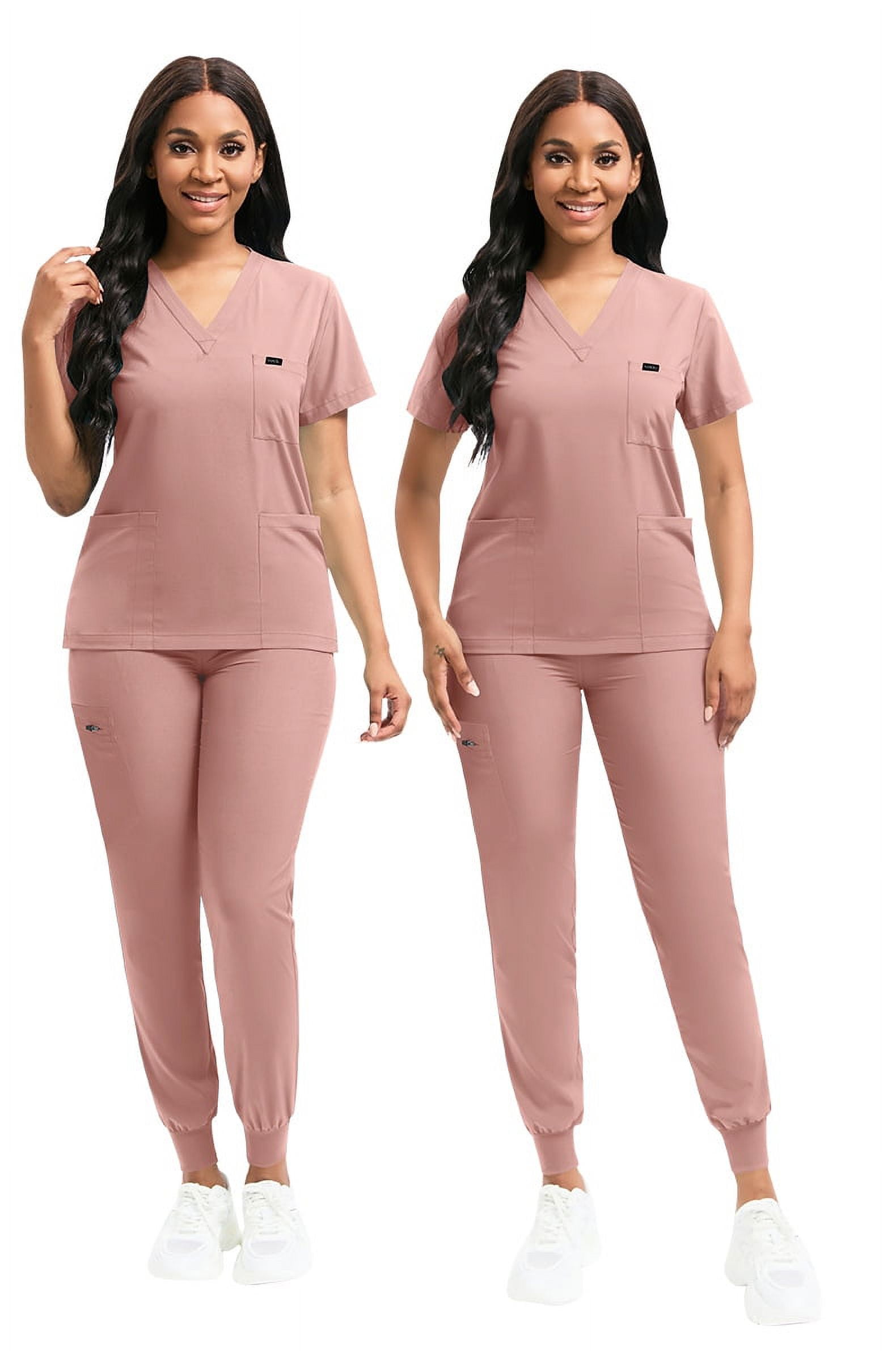 Women Medical Uniforms Hospital Scrubs Sets Surgical Doctors Overalls ...